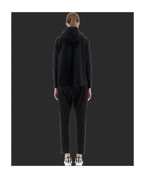 Herno Long-sleeved Hooded Jacket - Black