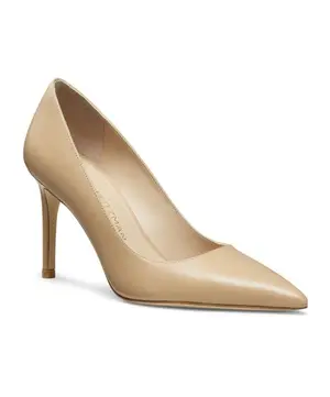 STUART WEITZMAN Power 85 Stiletto Pumps - Adobe