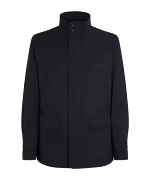 ZEGNA Zegna Technical Fabric Field Jacket