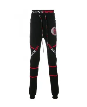 Philipp Plein Logo Casual Pants