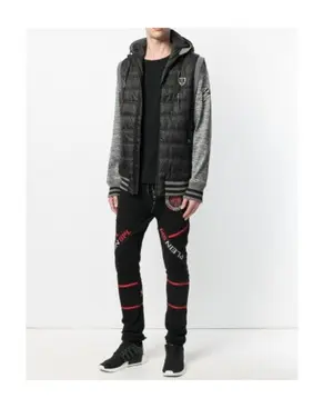 Philipp Plein Logo Casual Pants