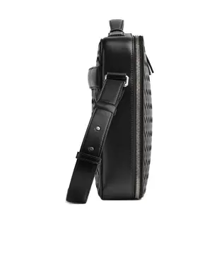Bottega Veneta Getaway Slim Briefcase - Black