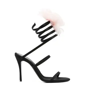 Magda Butrym 110mm Floral-appliqué Sandals