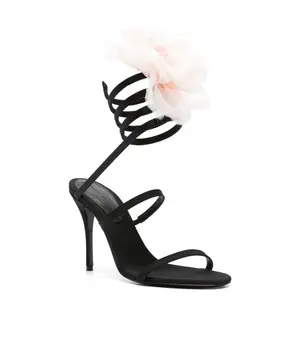 Magda Butrym 110mm Floral-appliqué Sandals