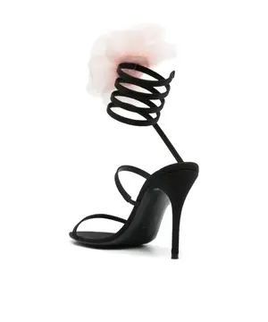Magda Butrym 110mm Floral-appliqué Sandals