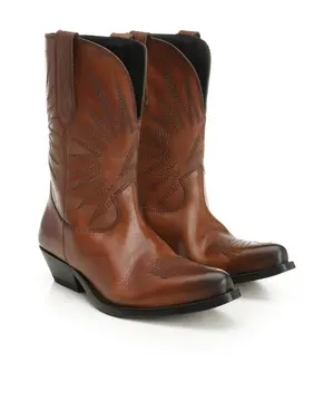 GOLDEN GOOSE Wish Star Embroidered Boots