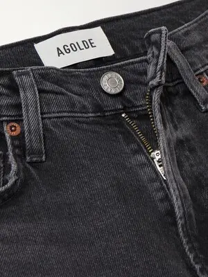 AGOLDE Harper Mid-rise Wide-leg Jeans