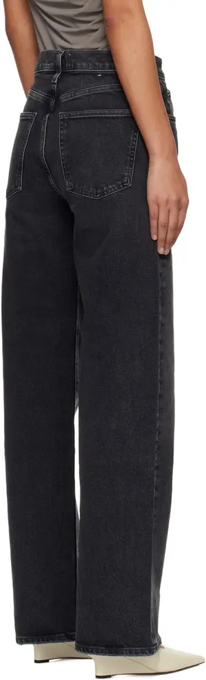 AGOLDE Harper Mid-rise Wide-leg Jeans