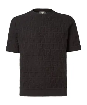 Fendi Ff Cotton Pullover