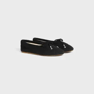 Celine Alpaca Wool Ballerinas