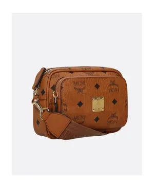 Mcm Visetos Monogram Crossbody Bag