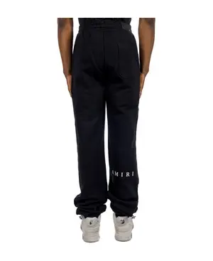 Amiri Logo Print Sweatpants With Rope Belt