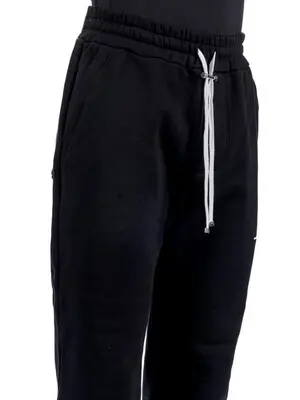 Amiri Logo Print Sweatpants With Rope Belt
