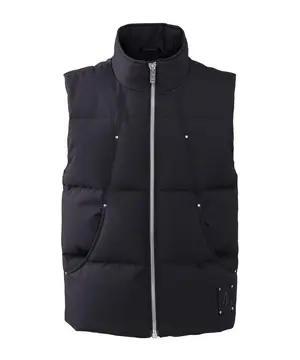 Moose Knuckles Down Vest With Standing Neck