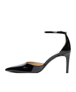 STUART WEITZMAN Power Strap 85 Stiletto Heels - Black