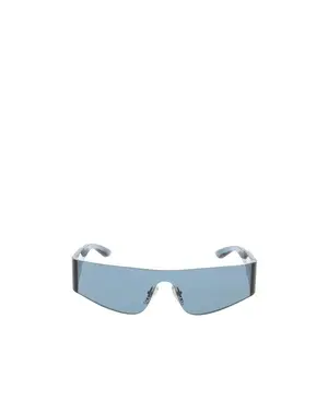 Balenciaga Shield Frame Sunglasses - Blue