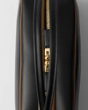 Prada Logo Print Shoulder Bag