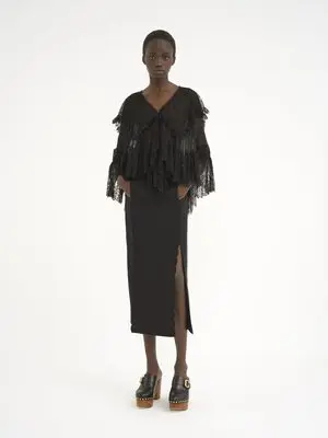 Chloé Low-waist Straight Skirt