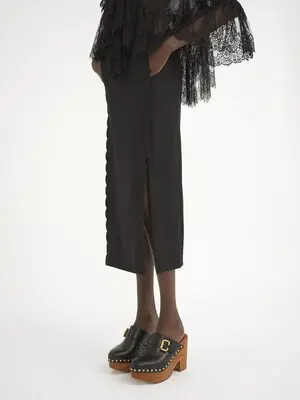 Chloé Low-waist Straight Skirt