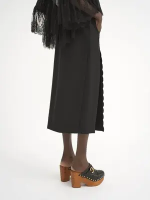Chloé Low-waist Straight Skirt