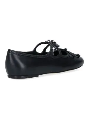 Marc Jacobs Round Toe Ballerinas