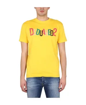 Dsquared2 Logo Printed Crewneck T-shirt