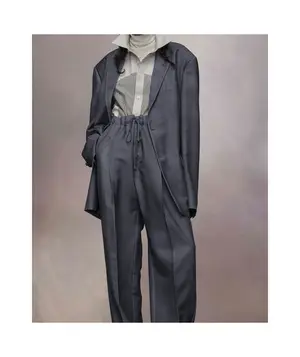 MAISON MARGIELA Single-breasted Blazer - Dark Avion