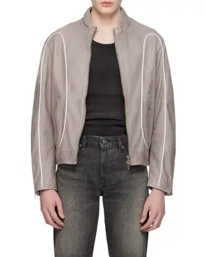 DIESEL® Leather Biker Jacket