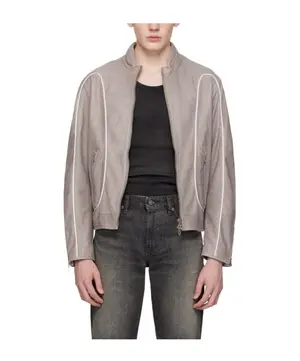 DIESEL® Leather Biker Jacket
