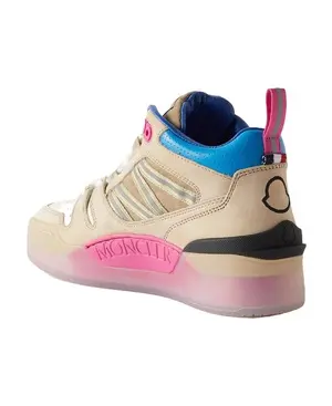 Moncler Pivot Mid-top Sneakers - Nude