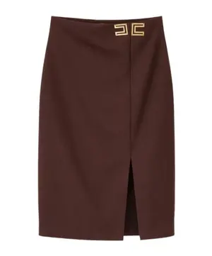 Elisabetta Franchi Slit Bottoms For Women