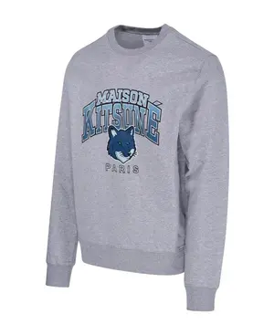 Maison Kitsuné Logo Printed Crewneck Sweatshirt