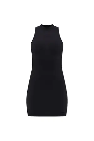 Vetements Sleeveless Fitted Dress With Built-in Shorts