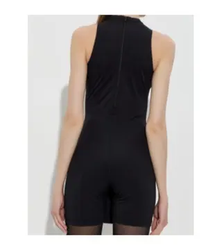 Vetements Sleeveless Fitted Dress With Built-in Shorts