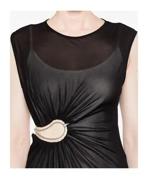 Christopher Esber Cut-out Draped Maxi Dress