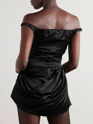 Magda Butrym Draped Mini Dress