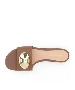 GIANVITO ROSSI Embellished Slip-on Slides