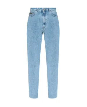 Gcds High-waist Straight-leg Jeans