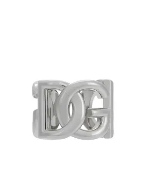 Dolce & Gabbana Dg Logo Ring - Gray