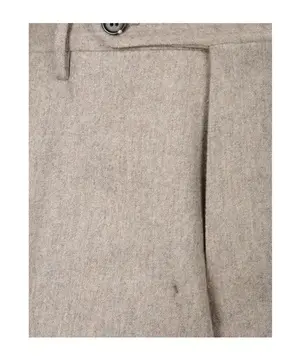 Incotex Straight Fit Wool Trousers