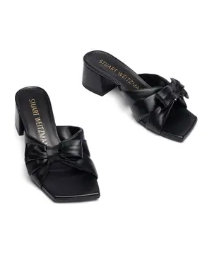 STUART WEITZMAN Sofia Bow-detail High-heeled Sandals