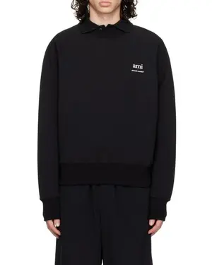 AMI Paris Logo Crewneck Sweatshirt