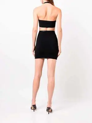 Alexander Wang Hanging Neck Hollow Dress