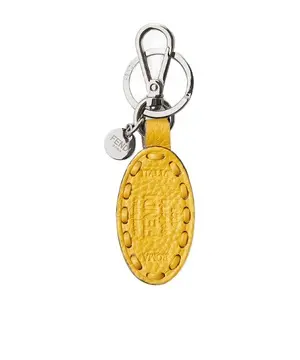 Fendi Selleria Key Ring - Yellow