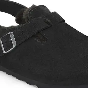 BIRKENSTOCK Tokio Buckle Detailed Slip-on Slippers - Black