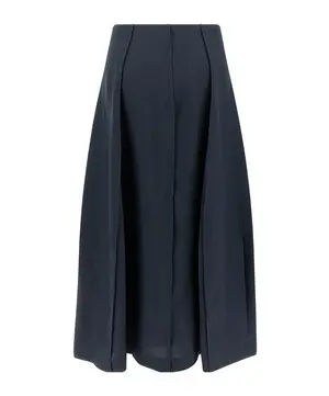 Theory Pleated Midi Skirt