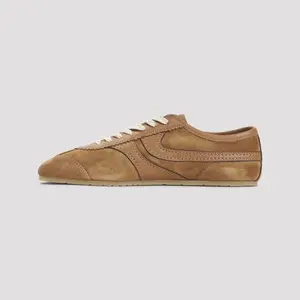 Dries Van Noten Suede Leather Sneakers - Brown