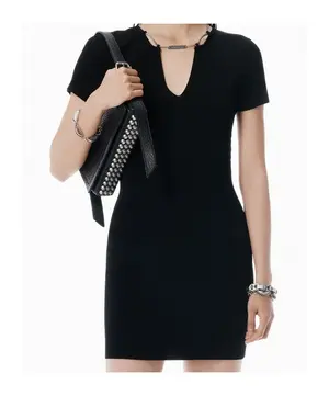 Alexander Wang Studded Shoulder Bag - Black