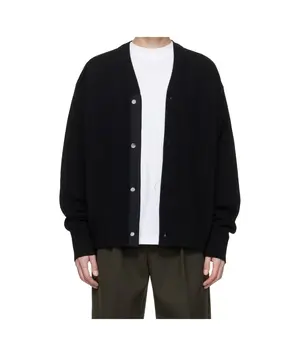 Jacquemus Doppio Button-up Cardigan - Black