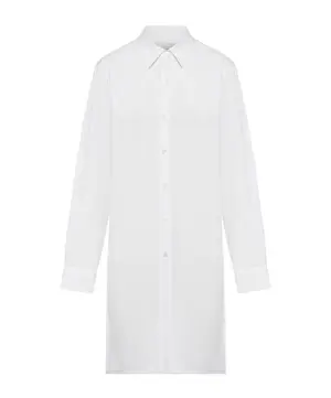 Dries Van Noten Cropped Shirt With Bow Detail